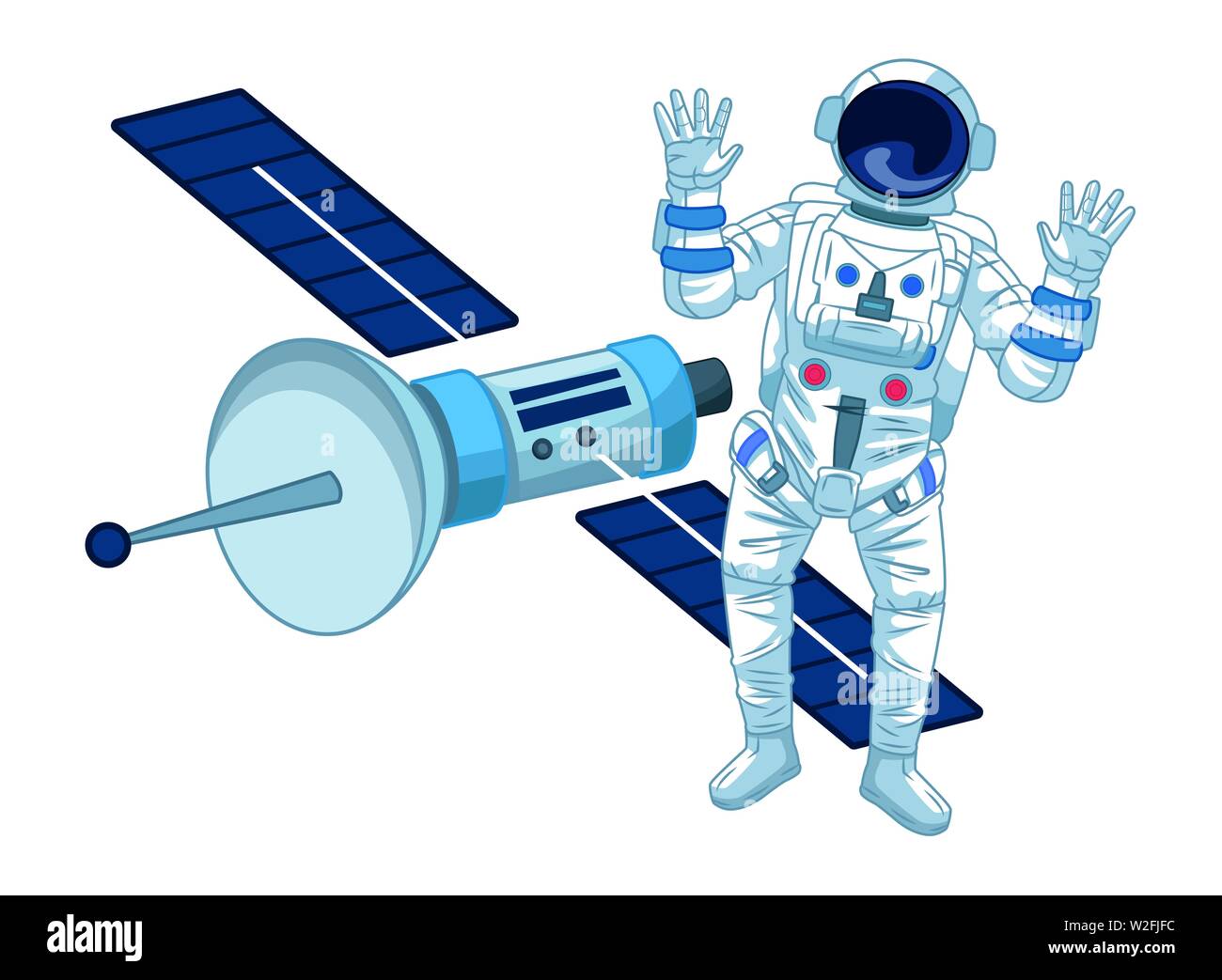 space exploration and planets cartoon Stock Vector Image & Art - Alamy