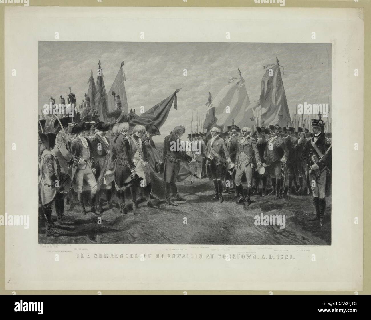Surrender of cornwallis hi-res stock photography and images - Alamy