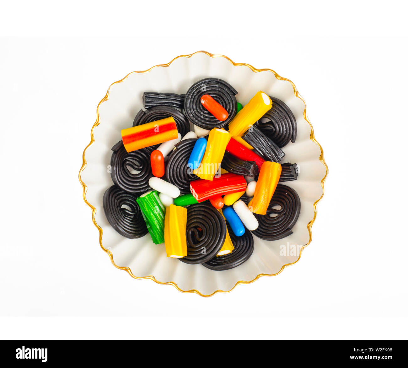 Liquorice allsorts traditional sweets hi-res stock photography and ...