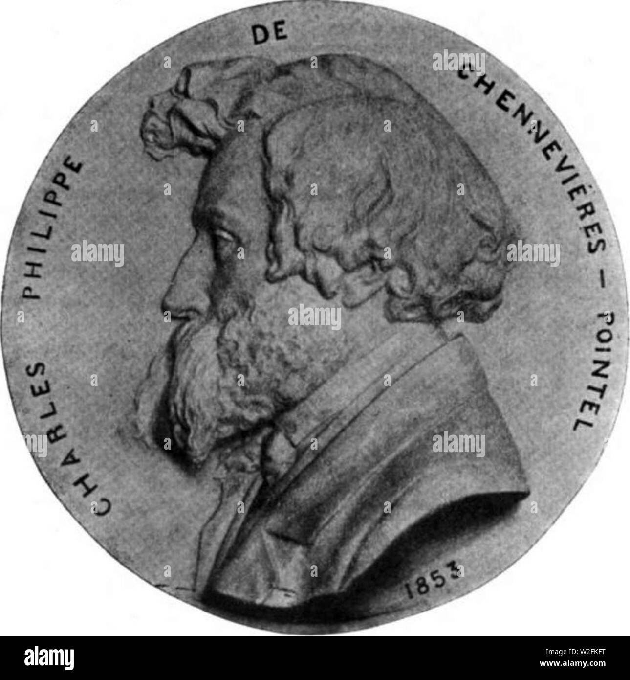 Charles-Philippe de Chennevières-Pointel by Le Hariverl Durocher Stock ...