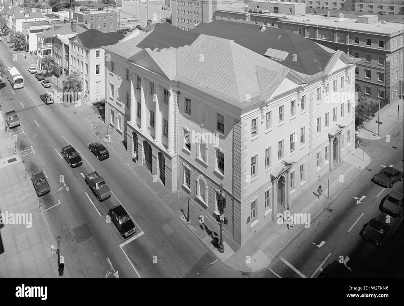 Charleston County Courthouse HABS aerial 02 Stock Photo - Alamy