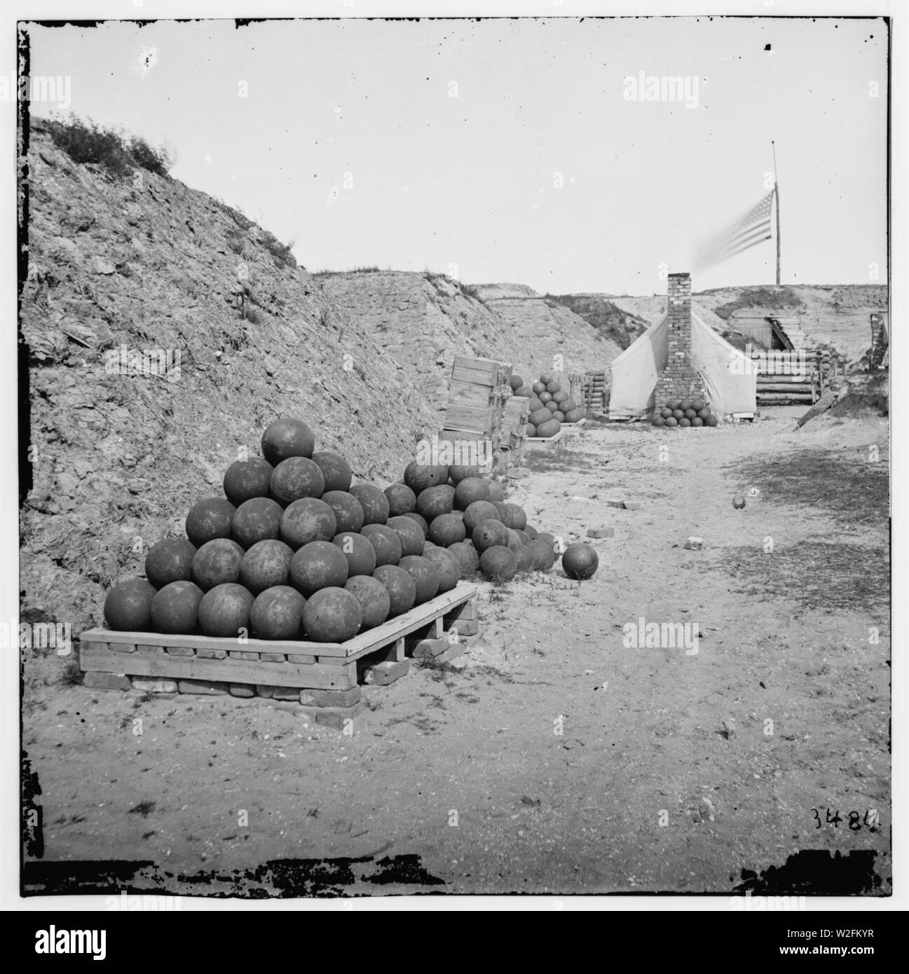 Fort johnson Black and White Stock Photos & Images - Alamy