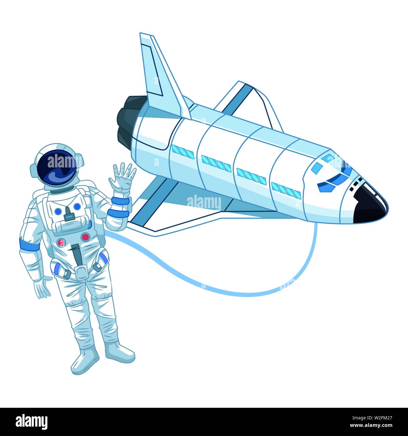 space exploration and planets cartoon Stock Vector Image & Art - Alamy