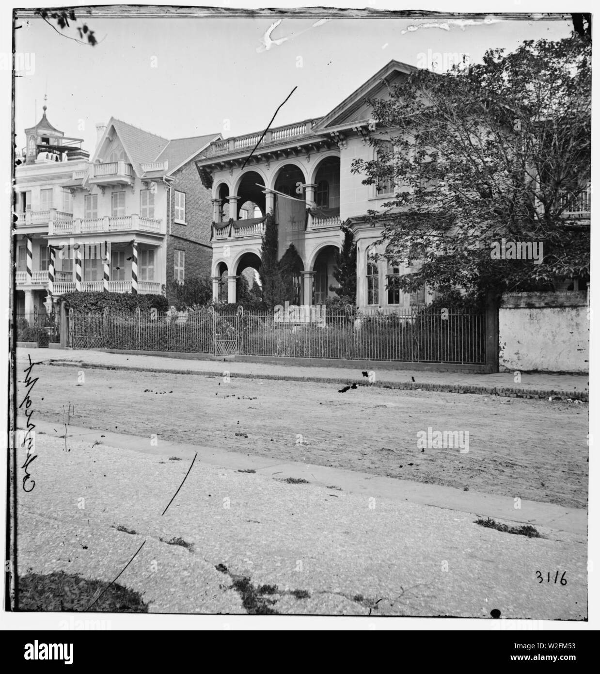 Charleston, South Carolina. Headquarters of Gen. John P. Hatch, South ...