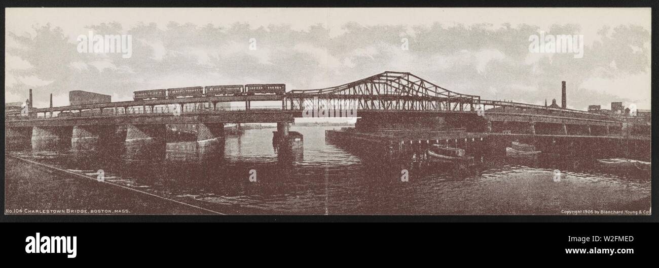 Charlestown bridge hi-res stock photography and images - Alamy