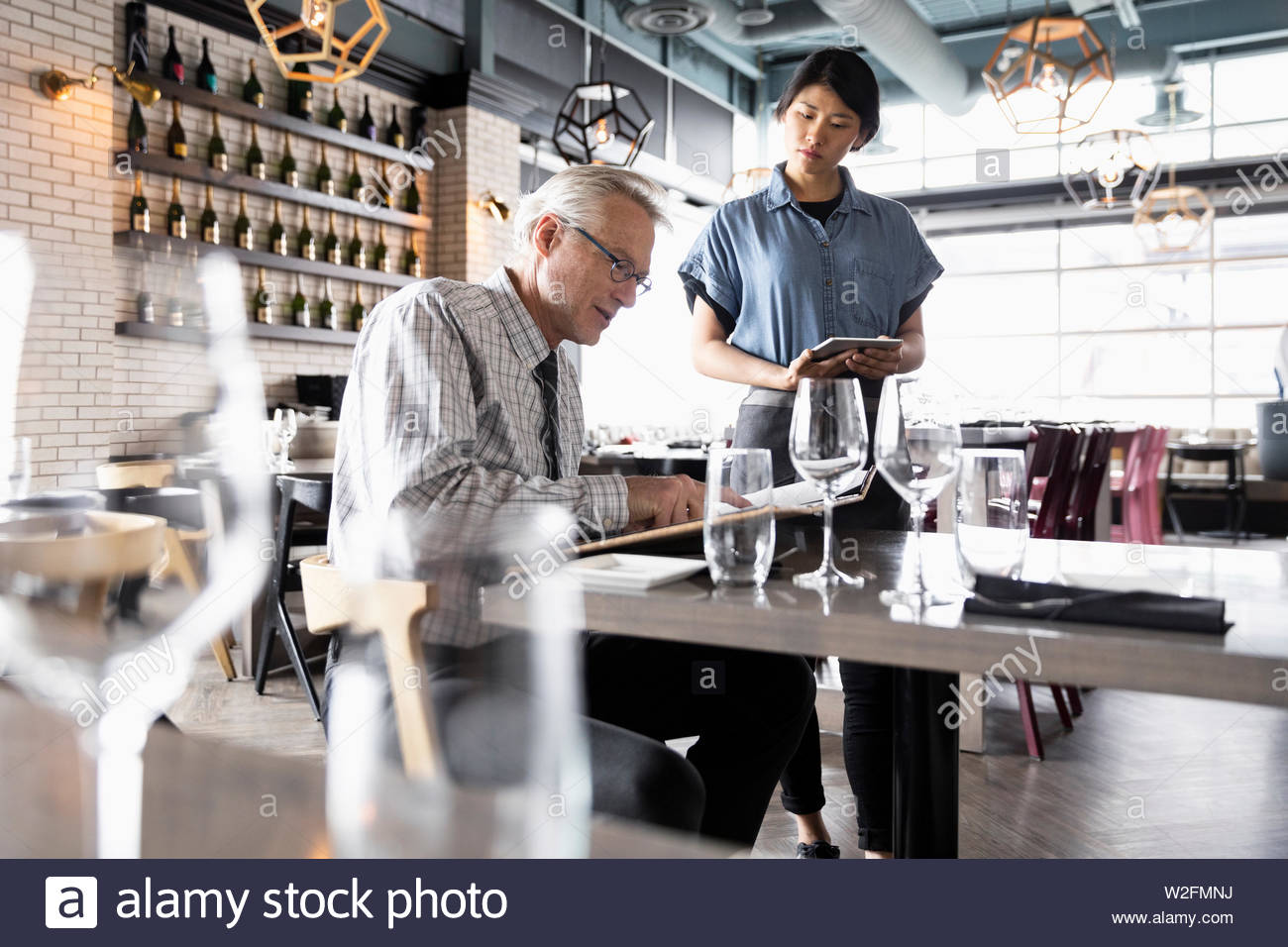 Taking your order hi-res stock photography and images - Alamy