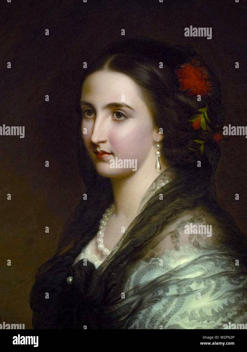 Charlotte - Empress of Mexico Stock Photo - Alamy