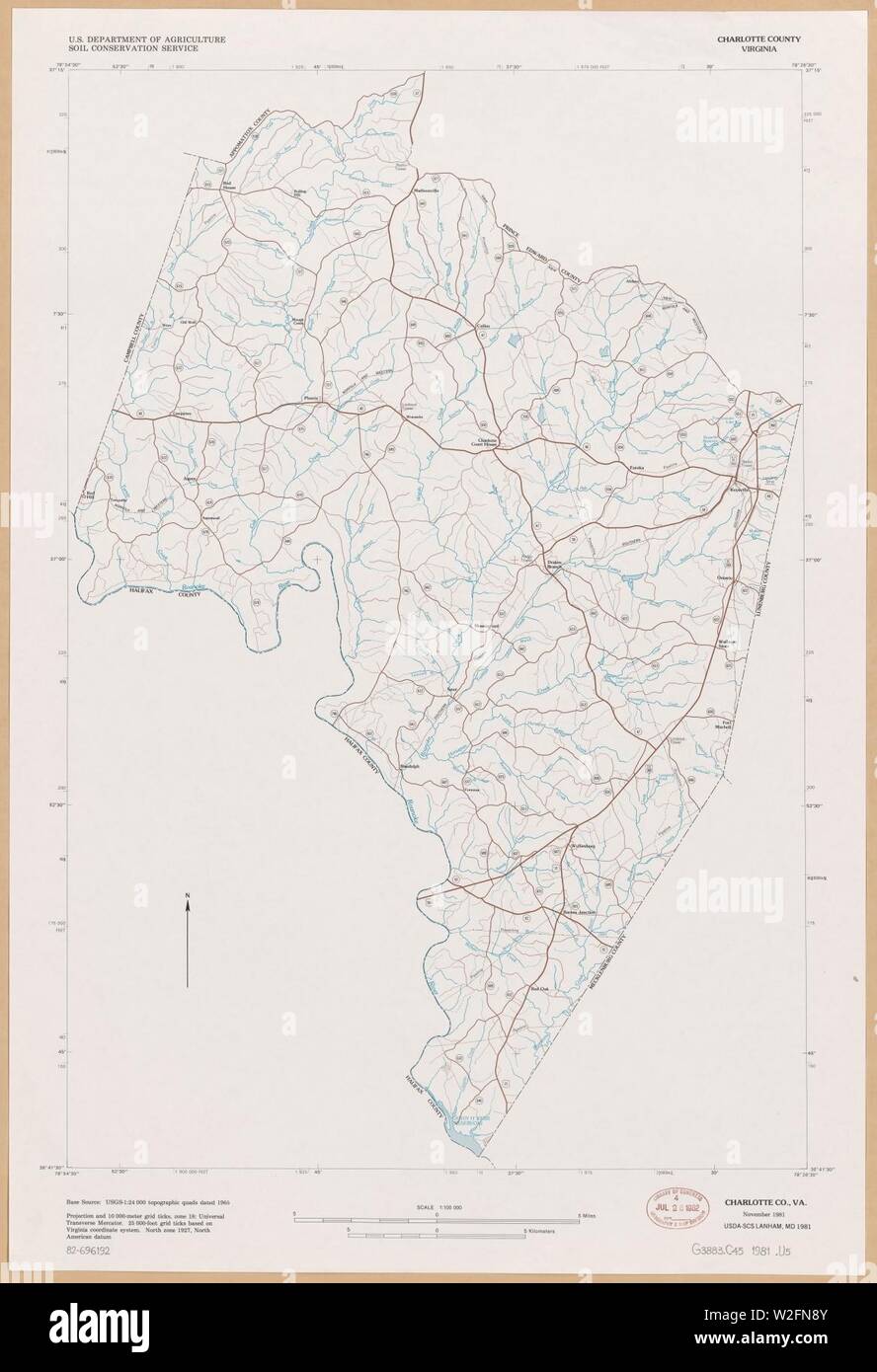 Charlotte County, Virginia Stock Photo - Alamy