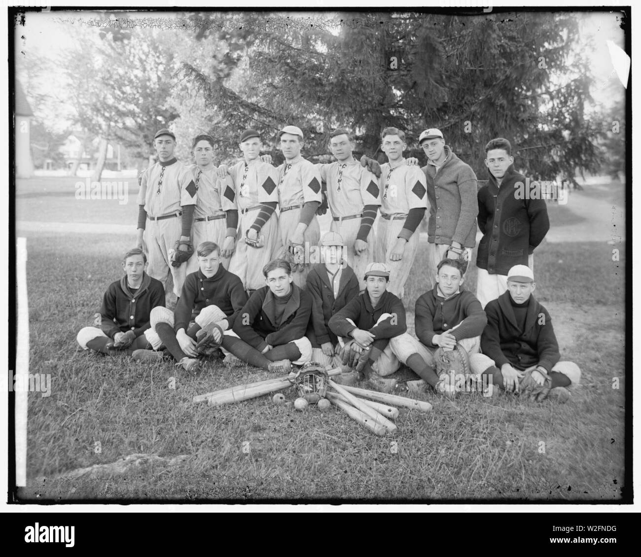 CHARLOTTE HALL. BASEBALL Stock Photo - Alamy
