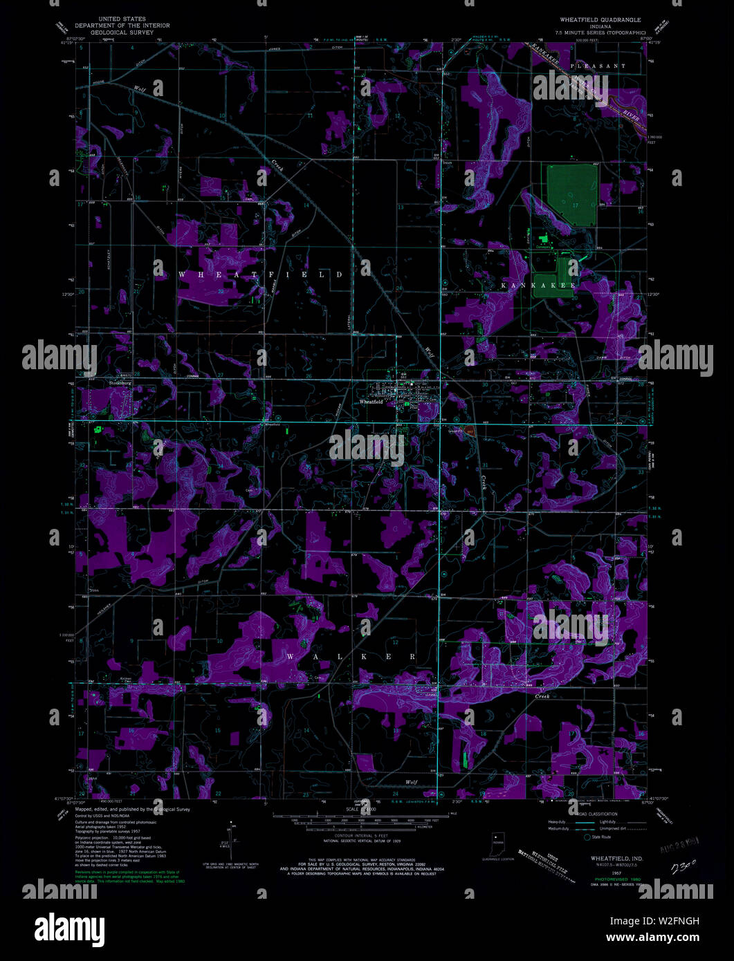Map of wheatfield hi-res stock photography and images - Alamy