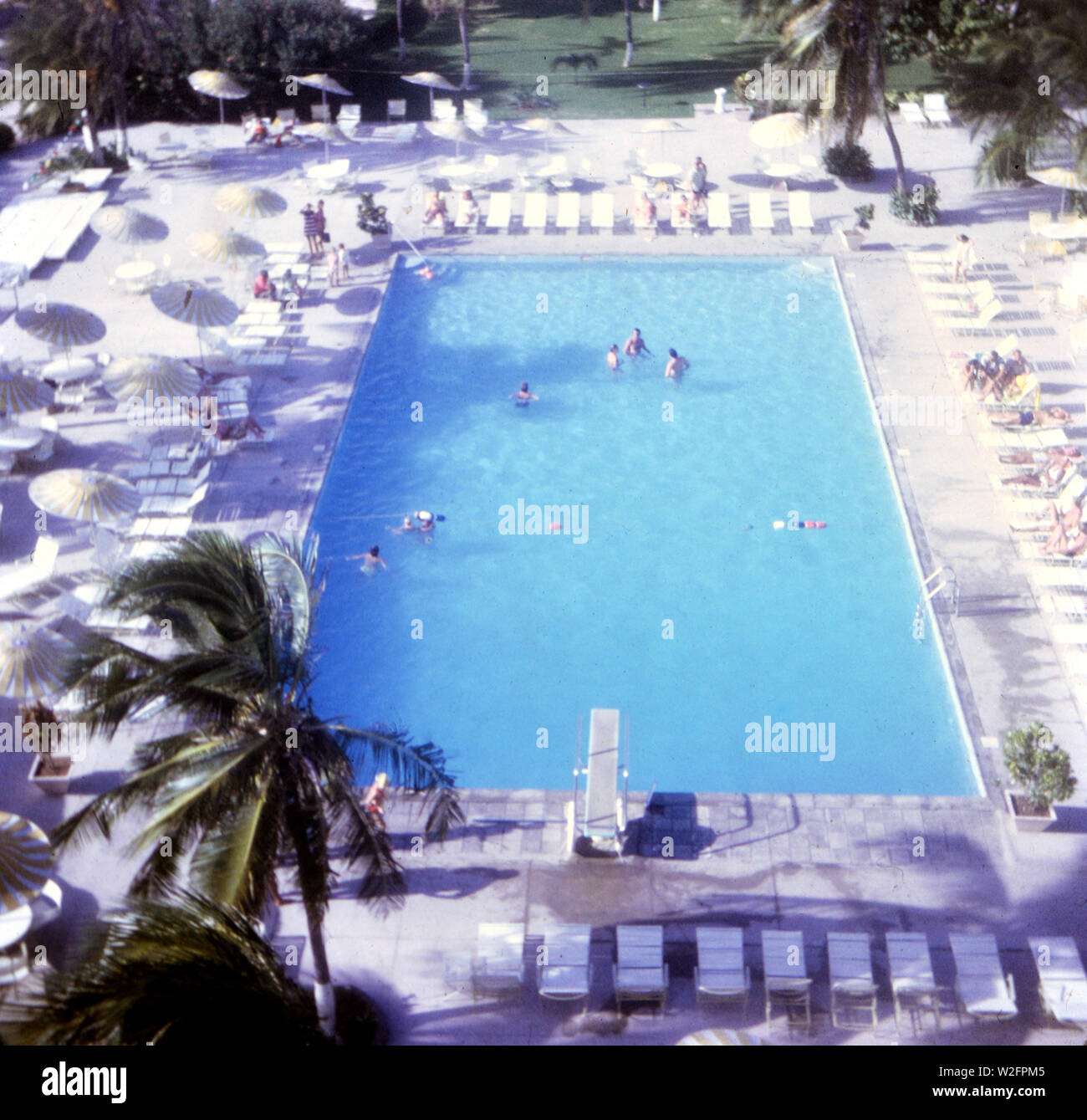 Early 1970s swimming pool fun hi-res stock photography and images - Alamy