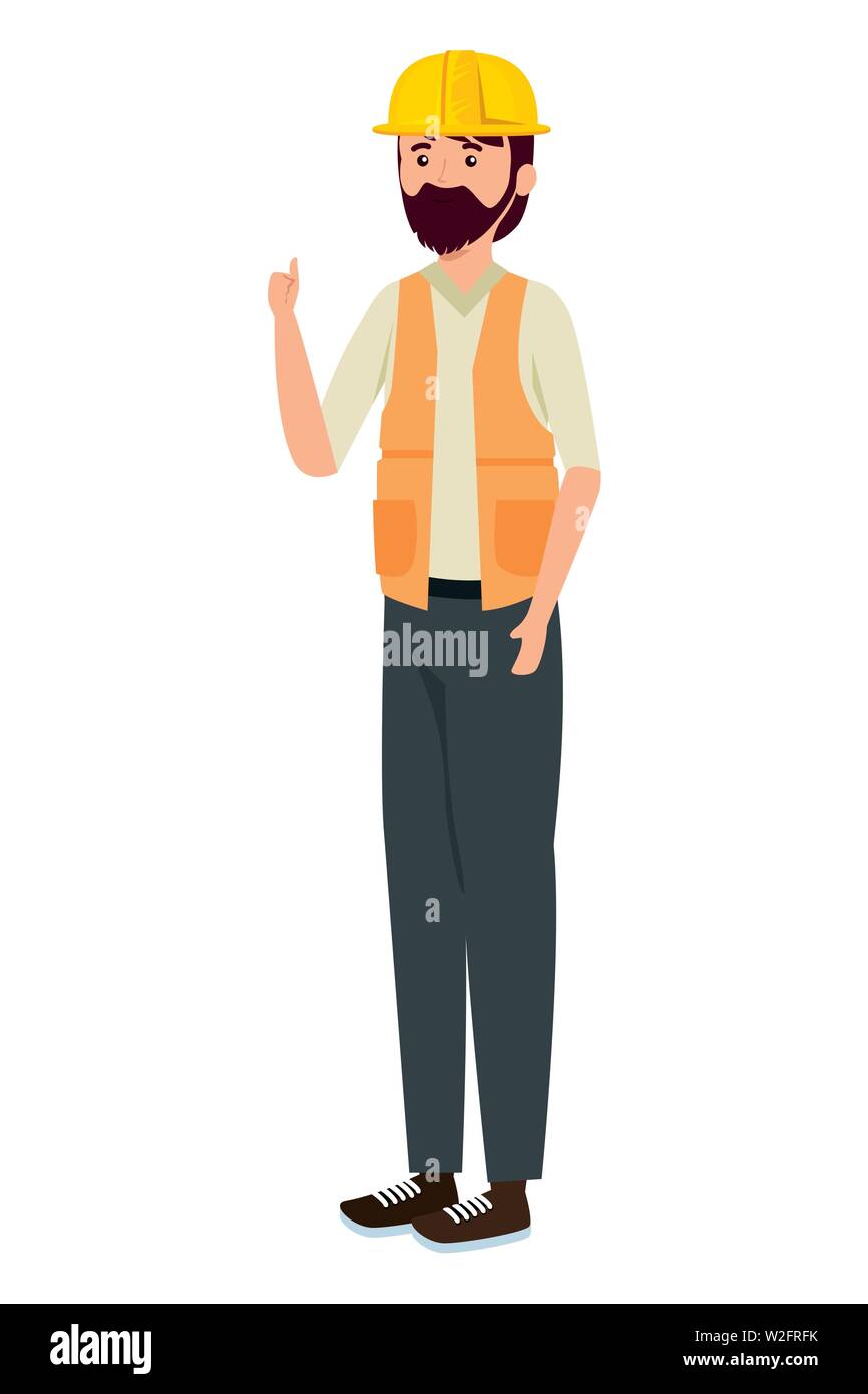 professional mechanic worker avatar character Stock Vector Image & Art ...