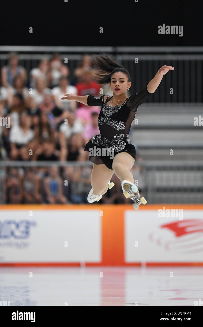 YENE CORINNA SORO BONATI from Italy, performing in Junior Ladies ...