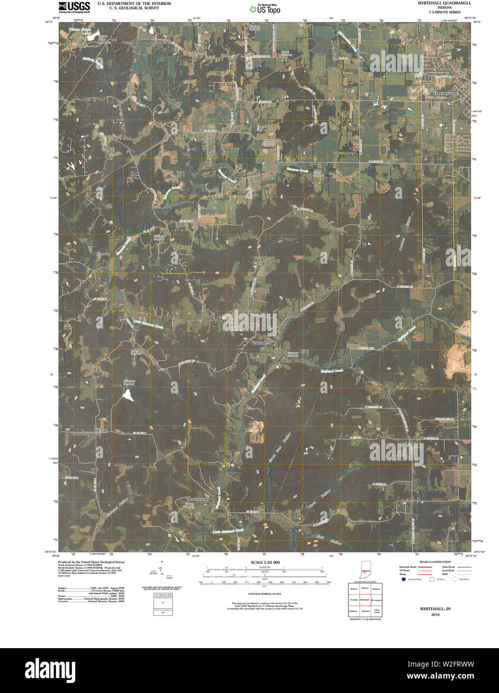Map of whitehall Cut Out Stock Images & Pictures - Alamy