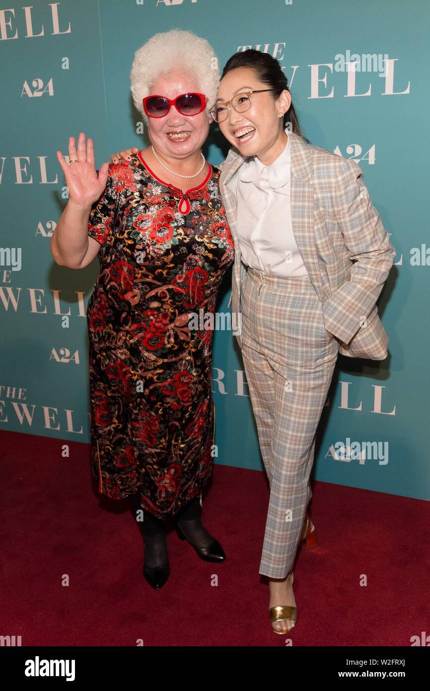 New York, NY, USA. 8th July, 2019. Hong Lu, Lulu Wang at arrivals for ...