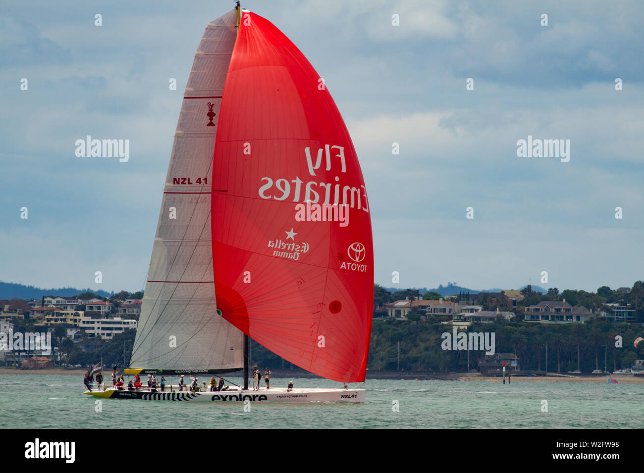 Auckland waterfront hi-res stock photography and images - Alamy