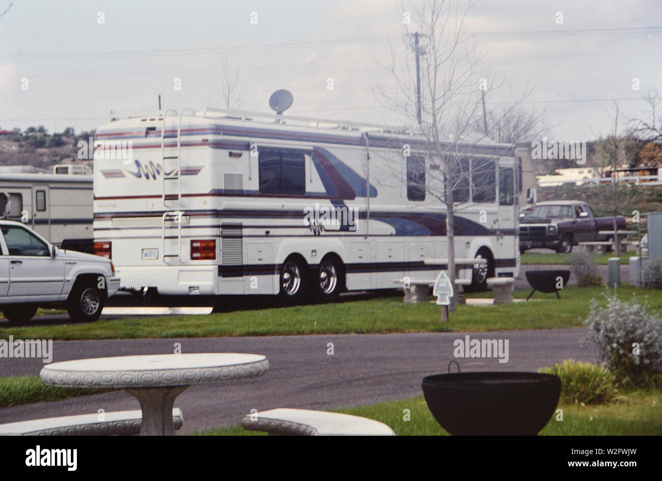 1990s camper hi-res stock photography and images - Alamy