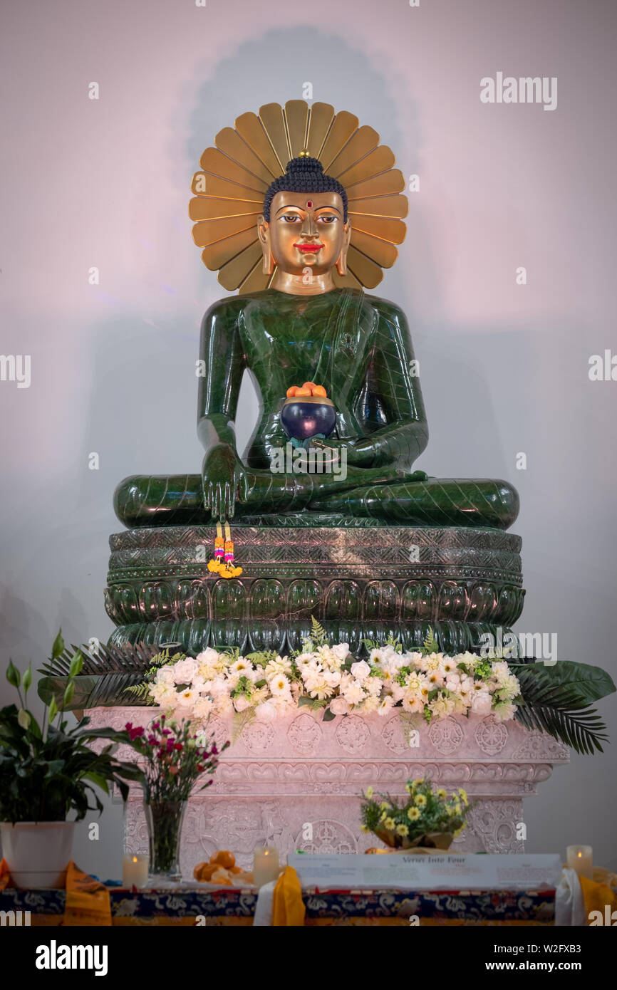 Great Stupa of Universal Compassion, Bendigo, Victoria, Australia Stock ...