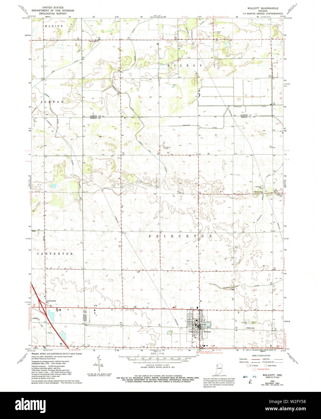 Wolcott map Cut Out Stock Images & Pictures - Alamy