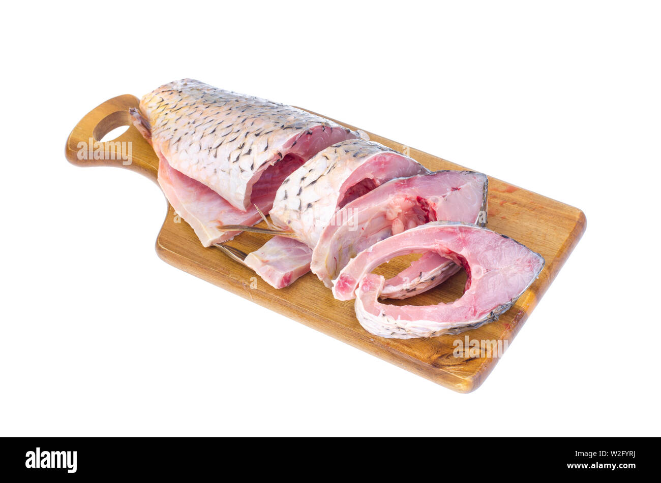 Raw fish fillet salt Cut Out Stock Images & Pictures - Alamy