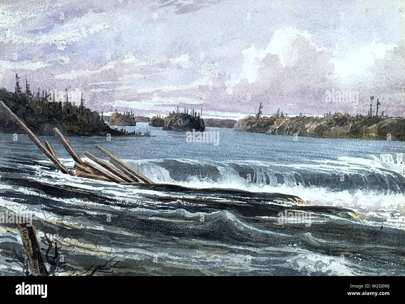 Chaudiere Falls Stock Photo - Alamy