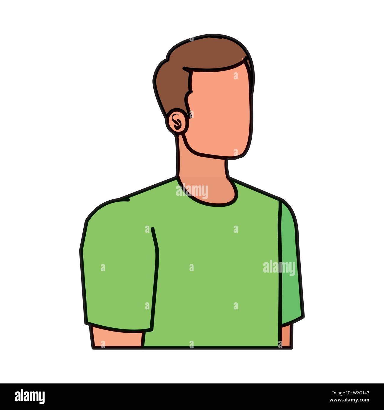 young man avatar character icon Stock Vector Image & Art - Alamy
