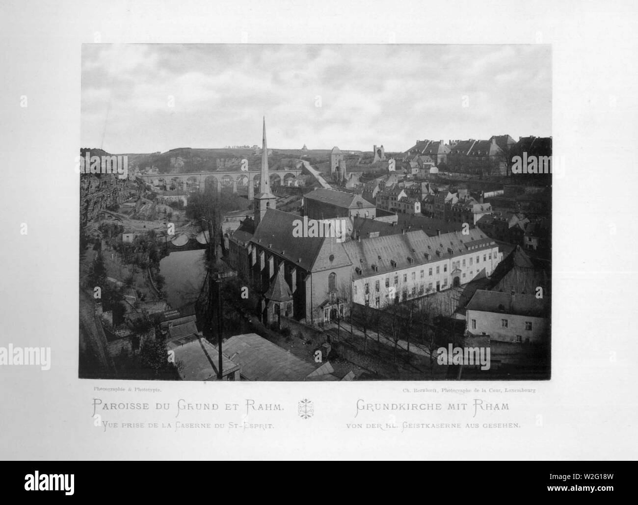 ChBernhoeft Le Luxembourg pittoresque 107 Stock Photo - Alamy