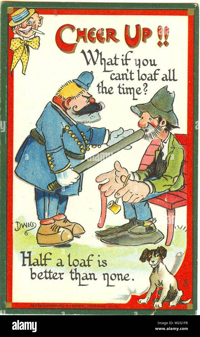 Cheer Up, Raphael Tuck & Sons' series of postcards no. 176, printed in ...