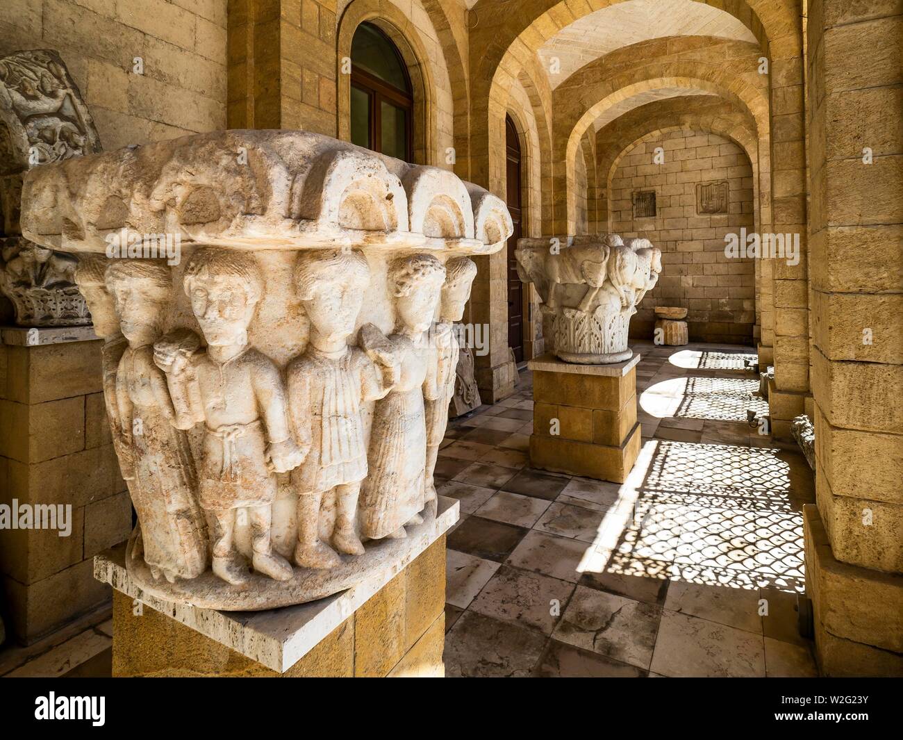 Historical Column Capitals, Provincial Archaeological Museum ...