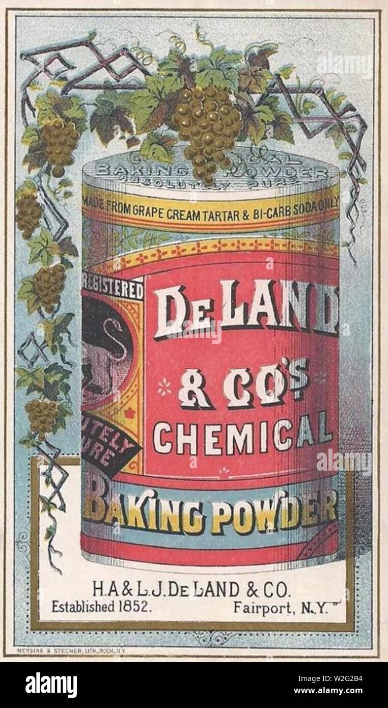 Chemical Baking Powder Stock Photo - Alamy