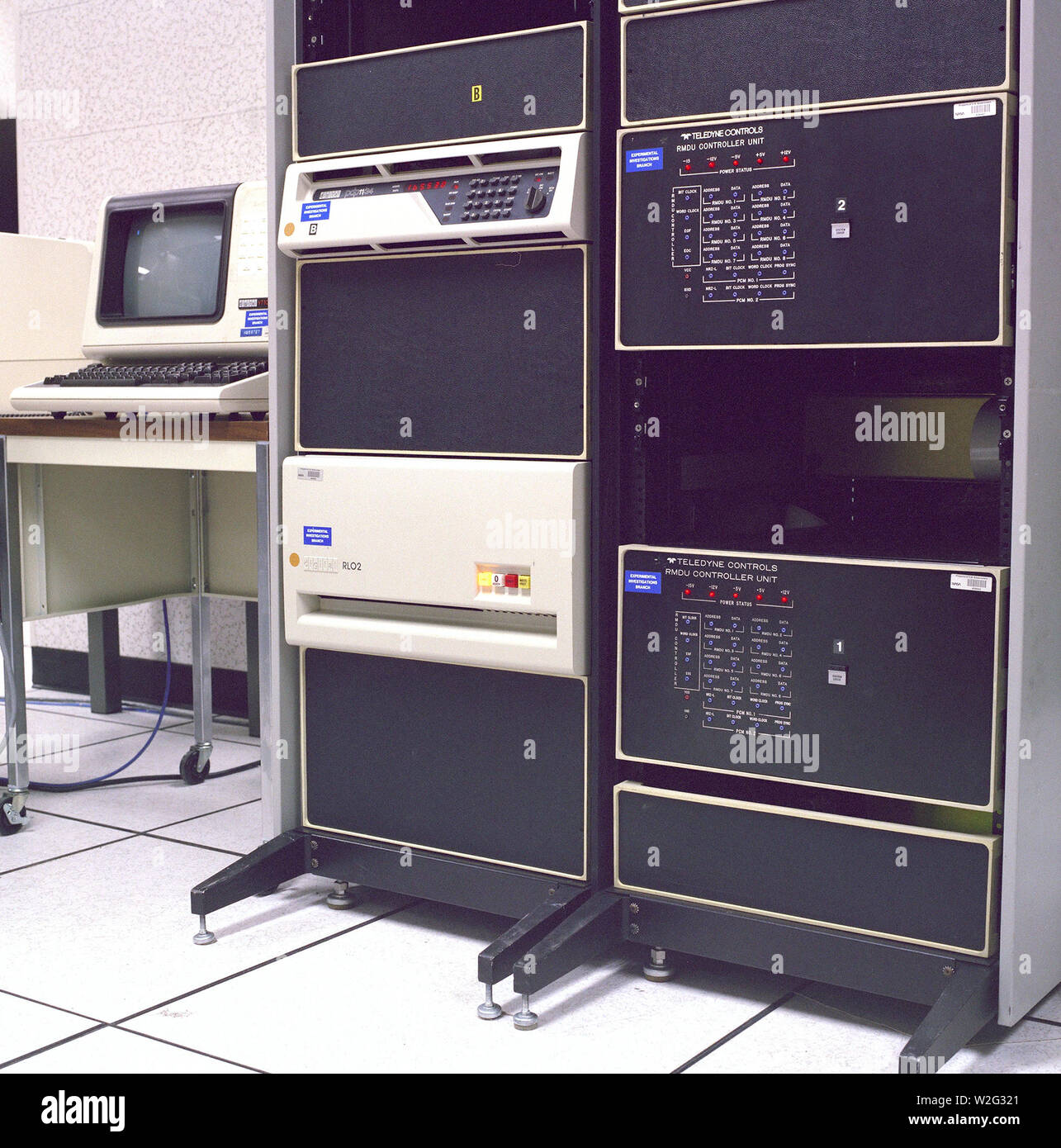 1980s wind tunnel control room hi-res stock photography and images - Alamy