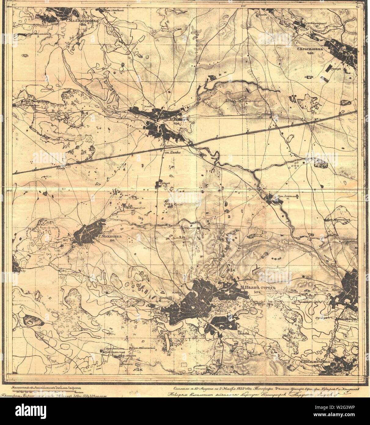 Chernigov map hi-res stock photography and images - Alamy