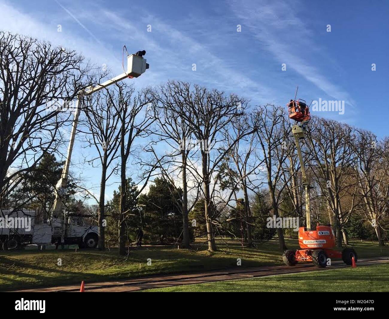 Cherry picker picture hi-res stock photography and images - Alamy