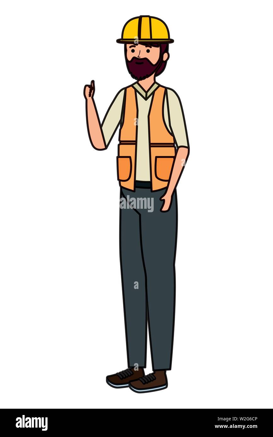 professional mechanic worker avatar character Stock Vector Image & Art ...