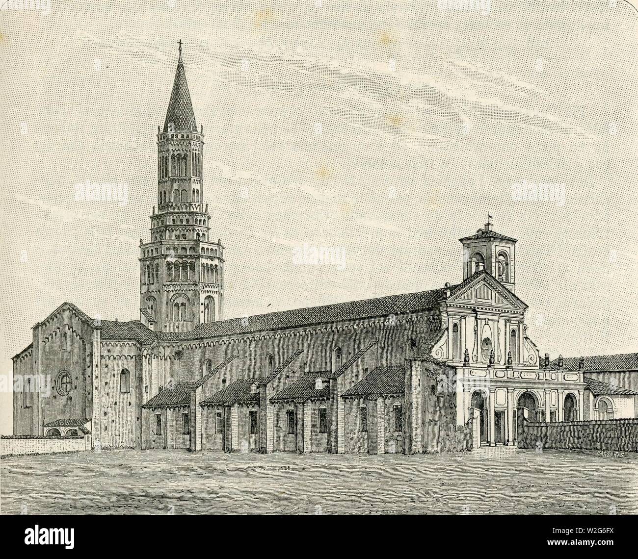Abbazia chiaravalle hi-res stock photography and images - Alamy