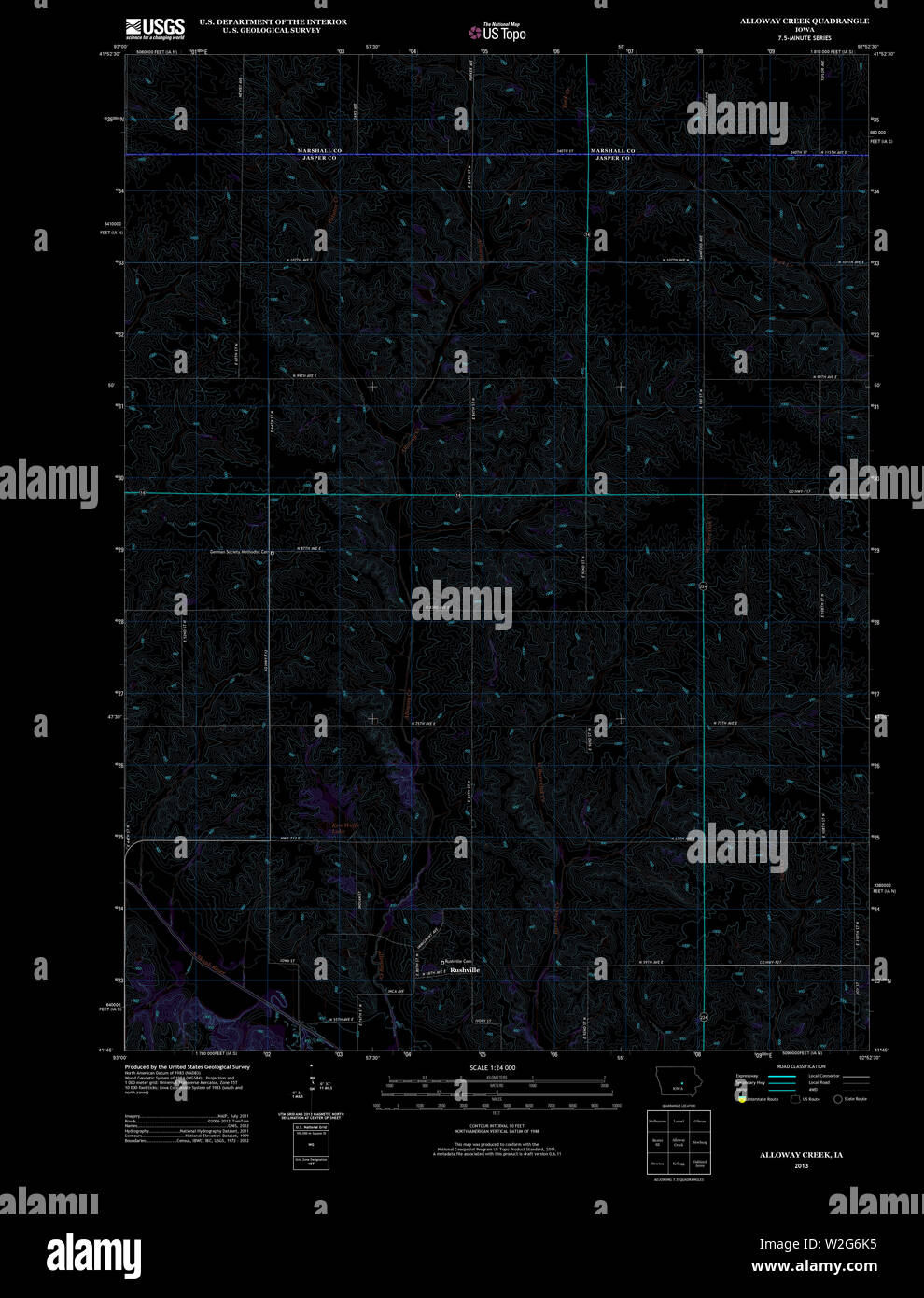 Map of alloway hi-res stock photography and images - Alamy