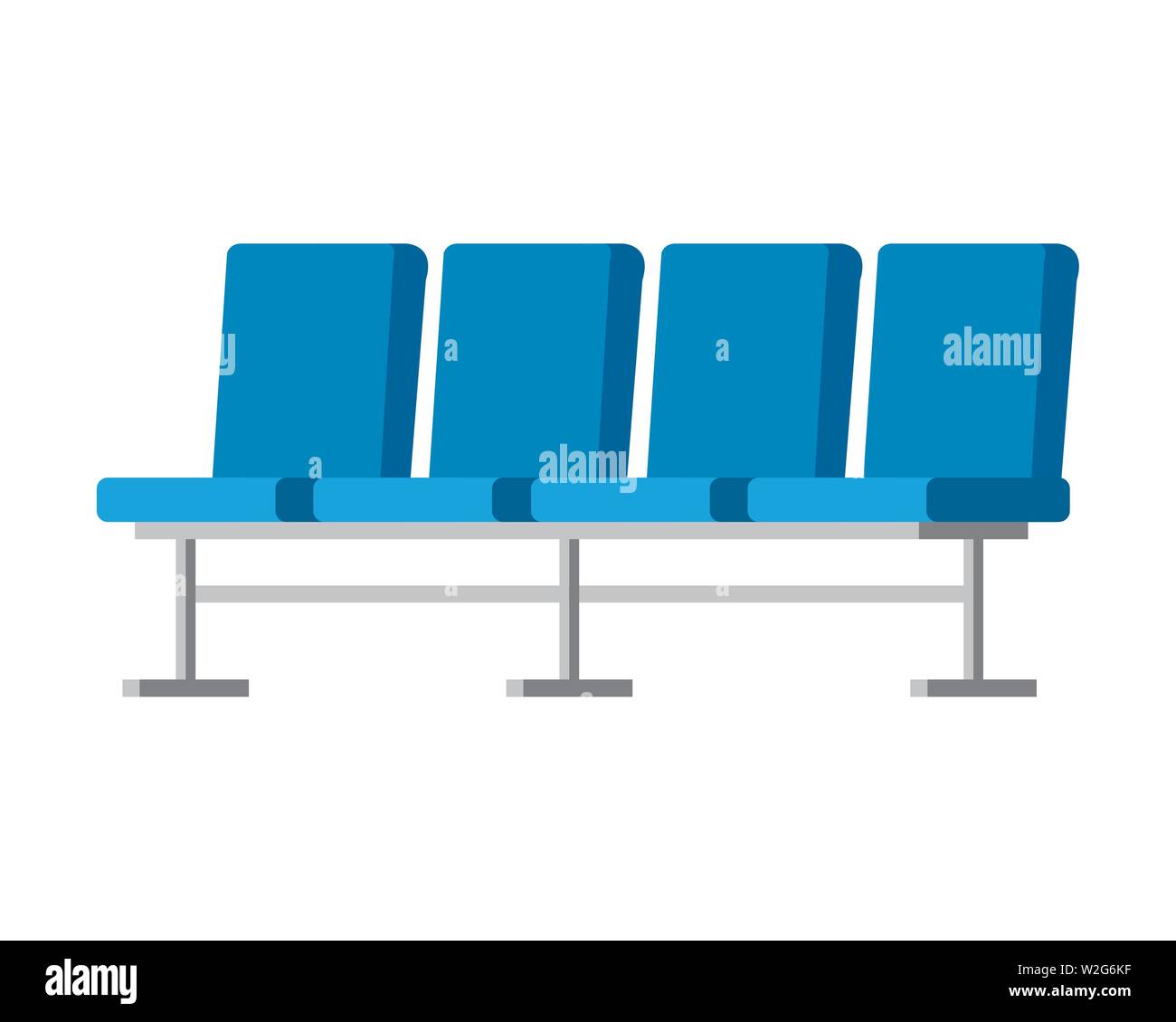 waiting room set chairs icons Stock Vector Image & Art - Alamy
