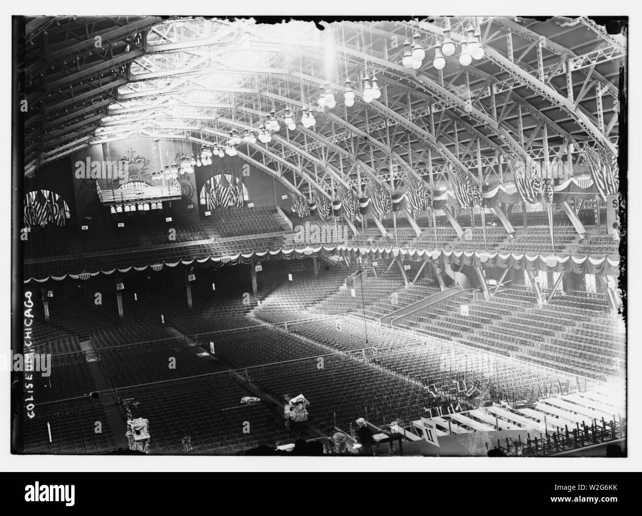 Chicago - Coliseum (interior Stock Photo - Alamy