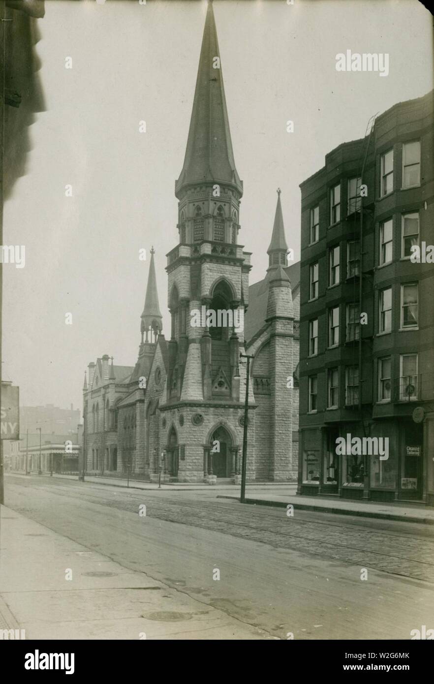 Chicago Baptist Church, Chicago, 1913 Stock Photo - Alamy