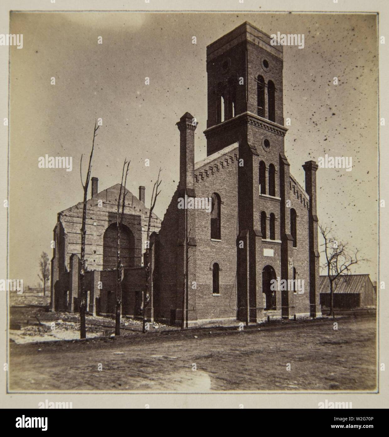 Chicago fire 1871 hi-res stock photography and images - Alamy