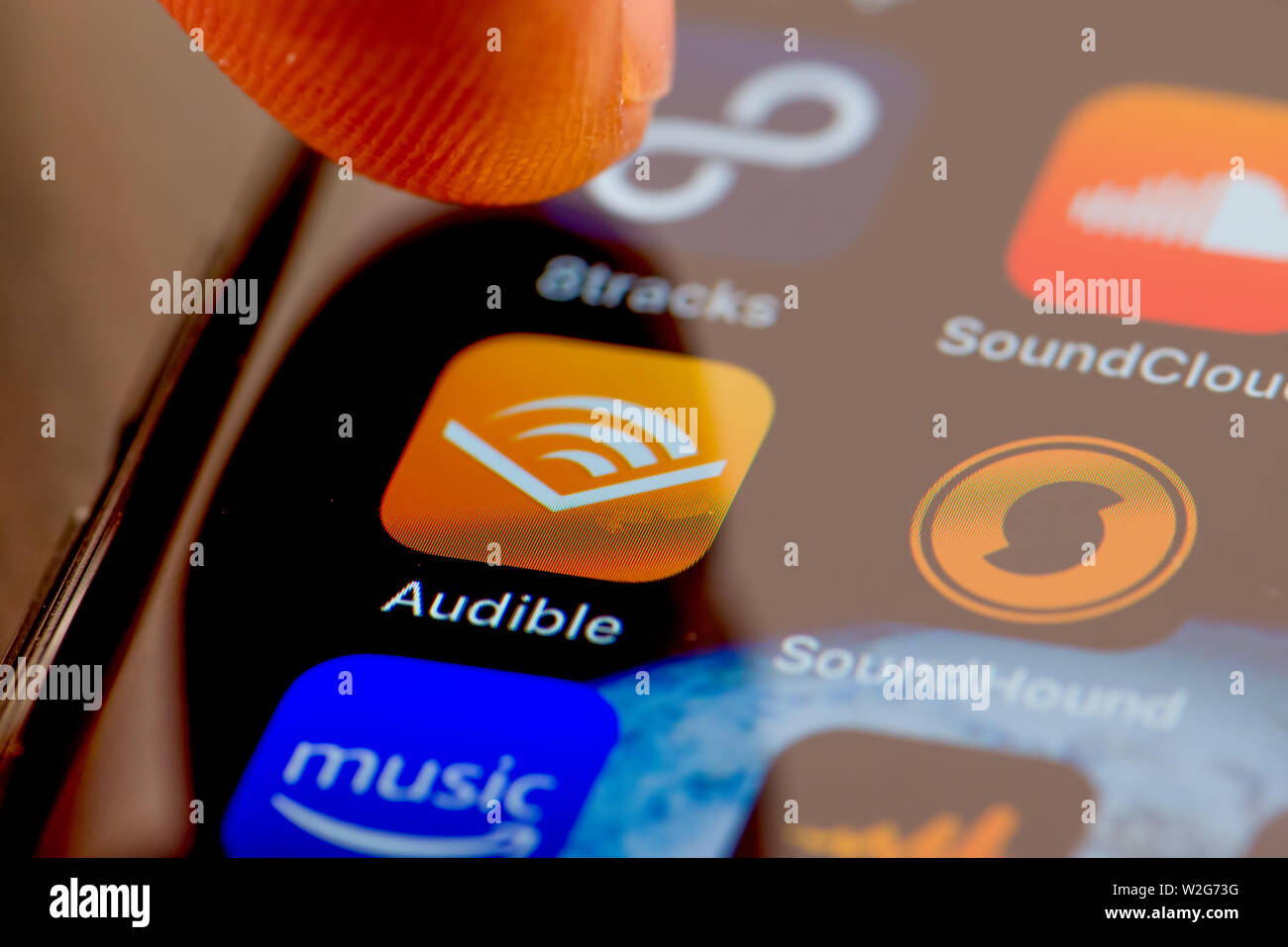 Audible icon hi-res stock photography and images - Alamy
