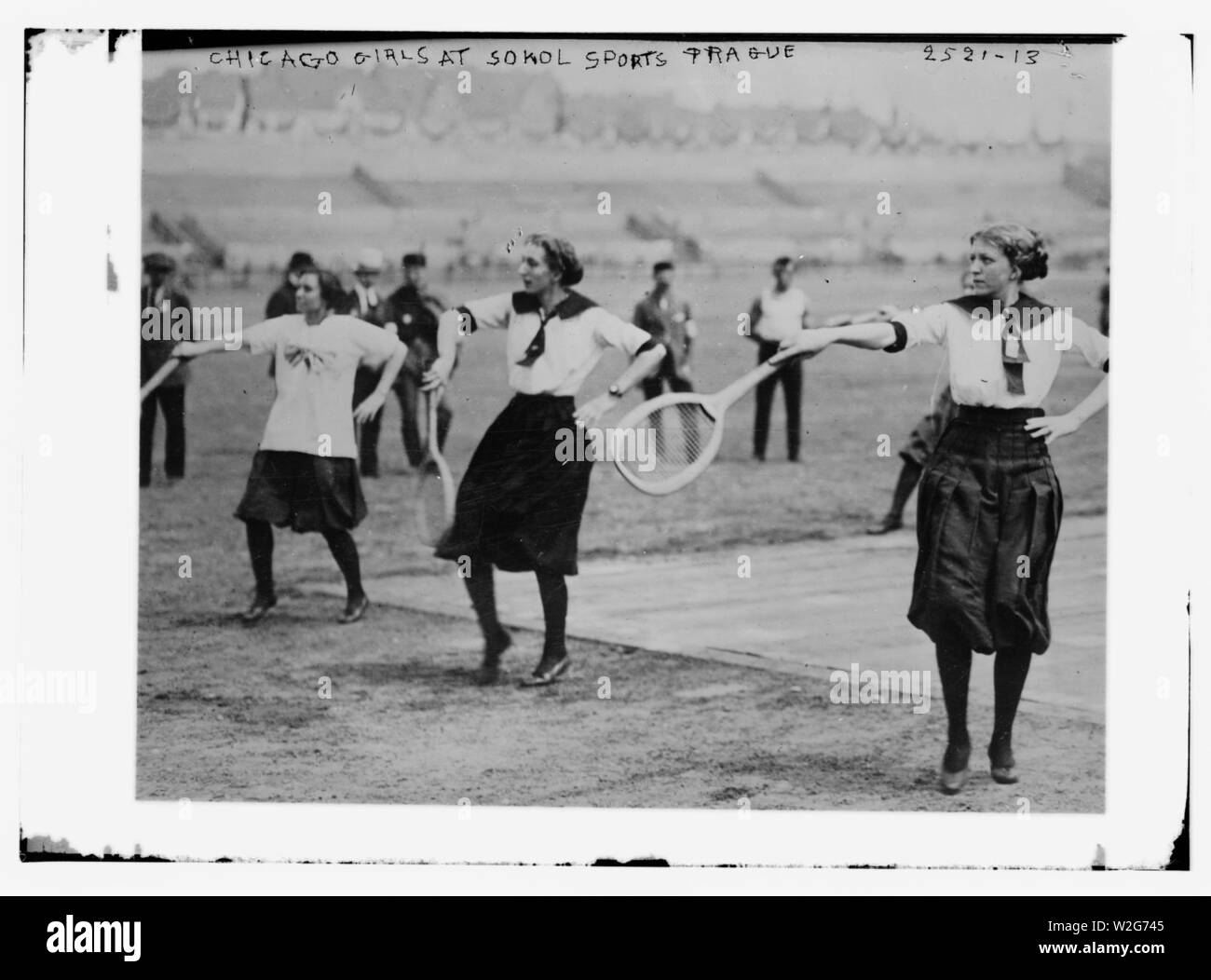 Chicago girls at Sokol Sports, Prague, Austria Stock Photo - Alamy