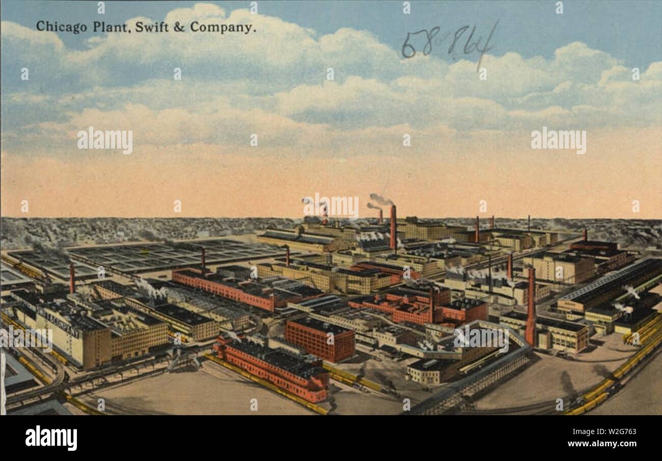 Chicago Plant, Swift & Company Stock Photo - Alamy