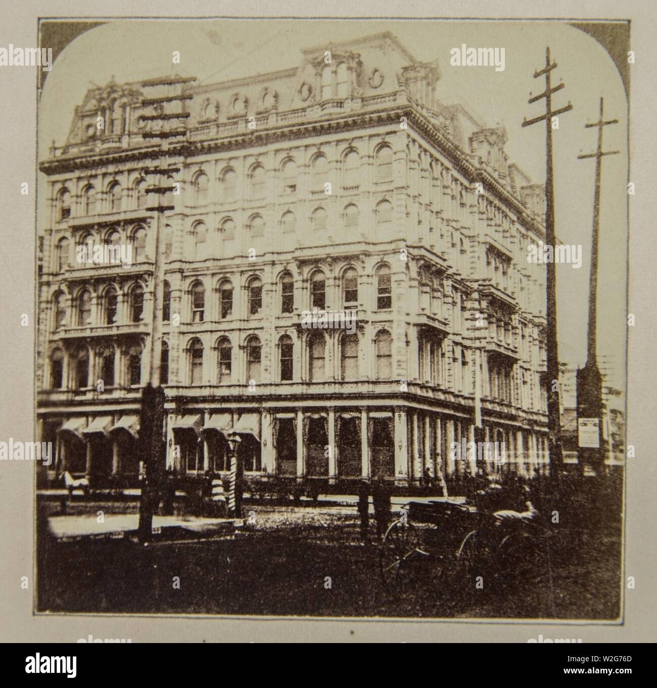 Chicago pre-fire, Field Leiter & Co Stock Photo - Alamy