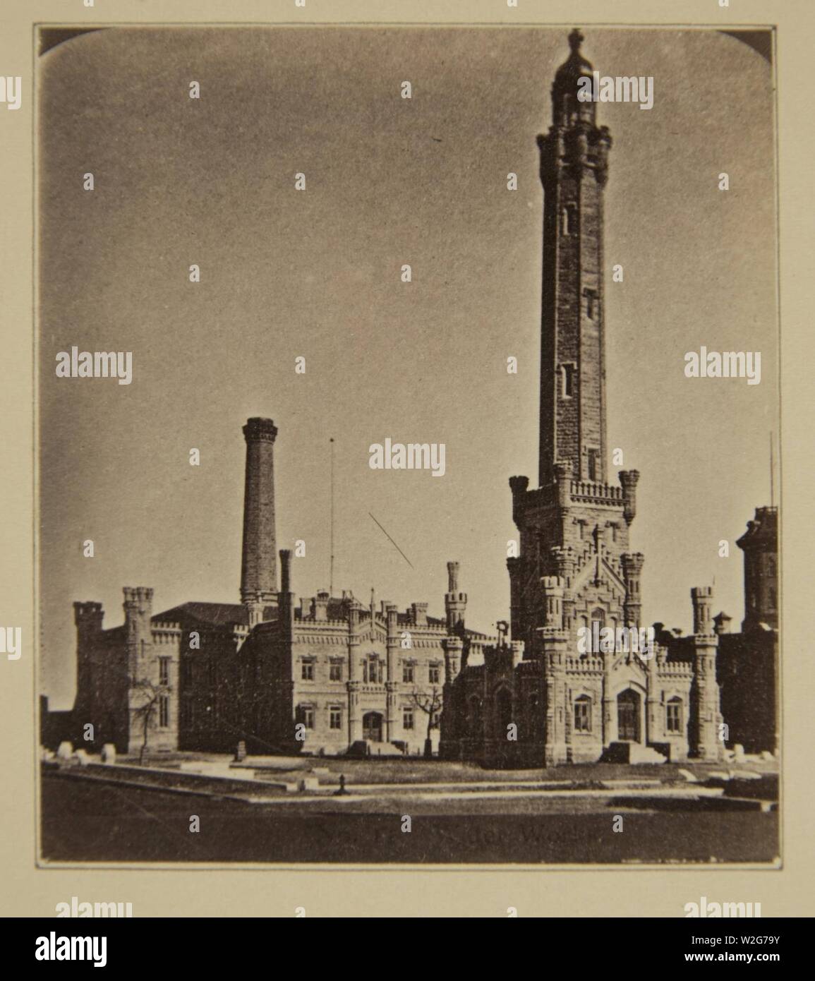 Chicago fire water works hi-res stock photography and images - Alamy