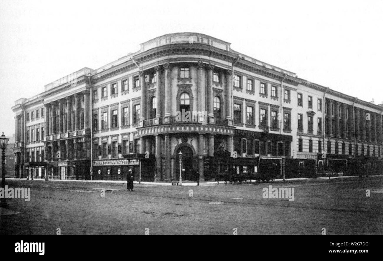 Chicherin House 1900 Stock Photo - Alamy