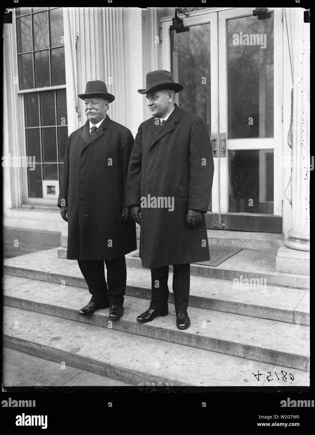 Chief Justice Taft and Pierce Butler at White House Stock Photo - Alamy