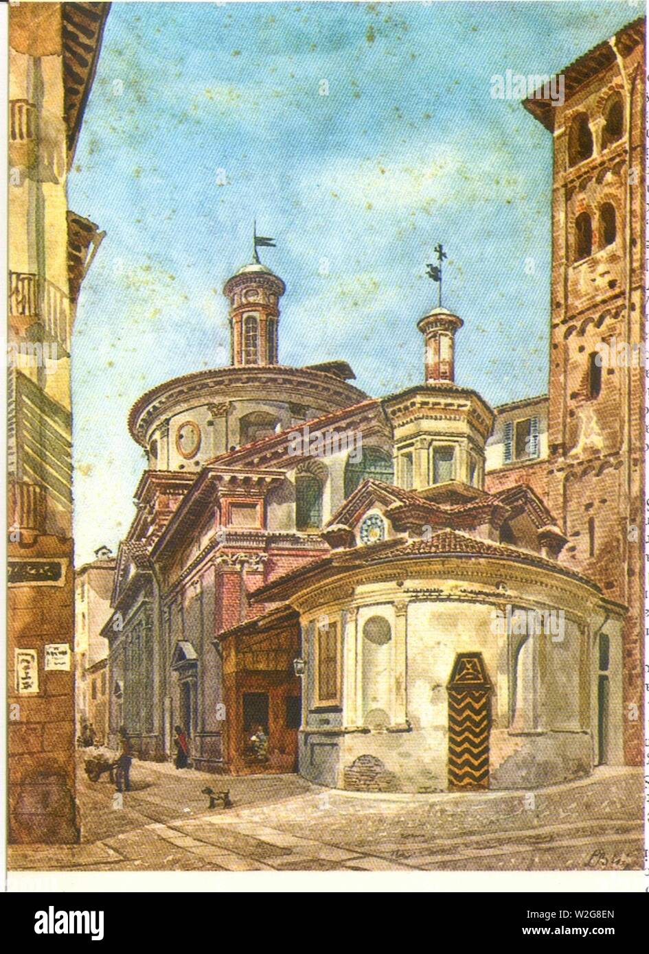 Chiesa di Santa Maria presso San Satiro - Luigi Bisi (seconda metà XIX ...