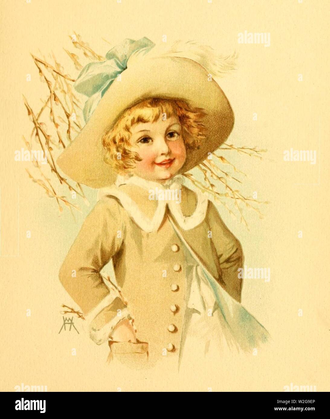 Children of spring pg 5 Stock Photo - Alamy