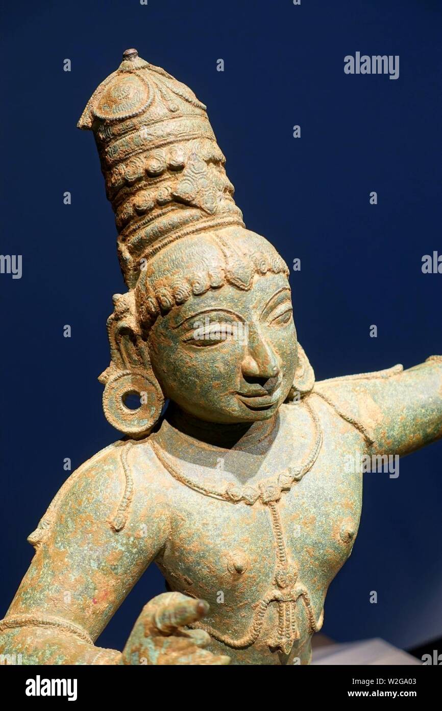 Child-saint Sambandar, Chola dynasty, 12th century AD, Tamil Nadu ...